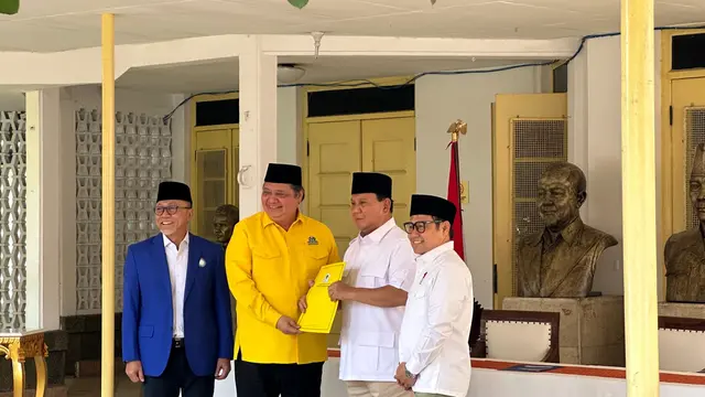 5 Pernyataan Prabowo Subianto Usai PAN dan Golkar Gabung Gerinda-PKB Dukung Jadi Bakal Capres ...