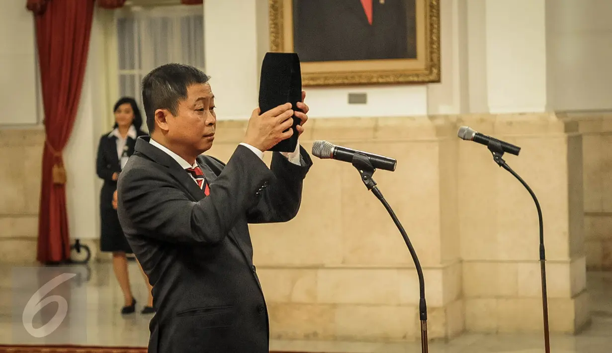 Jonan Resmi Jabat Menteri ESDM dan Arcandra Tahar Wakil Menteri - Foto ...