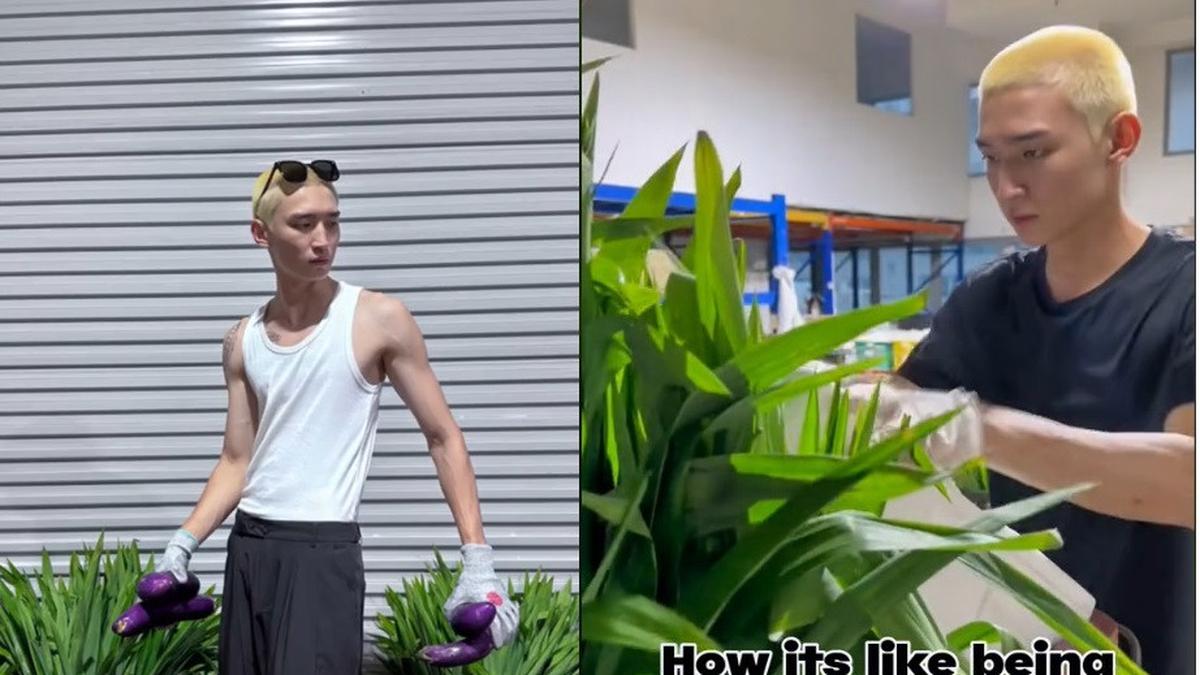 Potret Bryan Yap Model Sekaligus Pedagang Sayur, Alasannya Bikin Kagum - Hot Liputan6.com