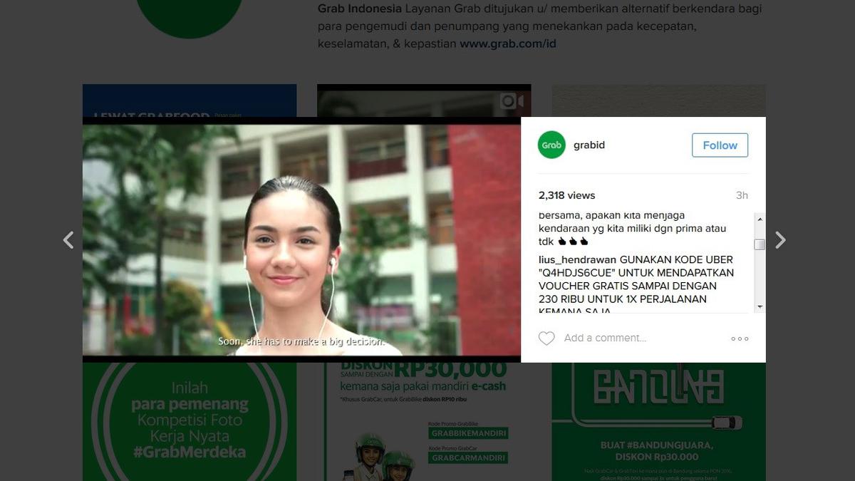 Lebay dan Terlalu Mengerikan, Iklan Grab Picu Kemarahan Netizen ...