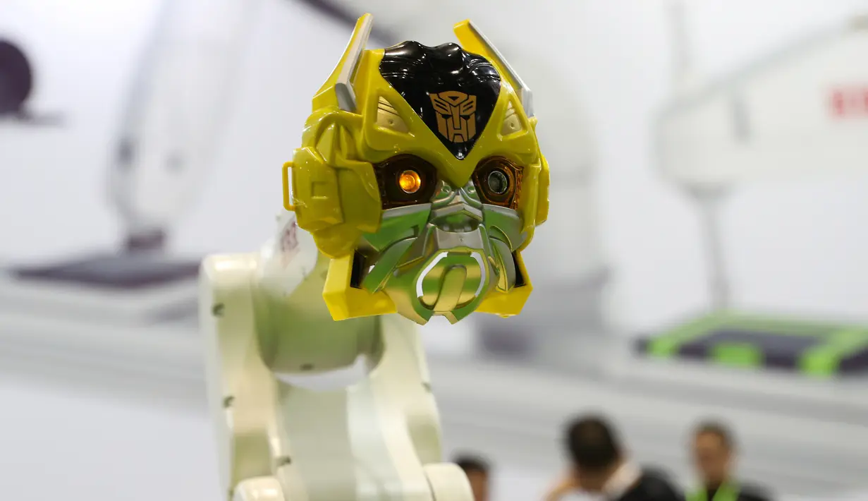 FOTO: Melihat Robot-Robot Canggih Dipamerkan di Shanghai - Foto ...
