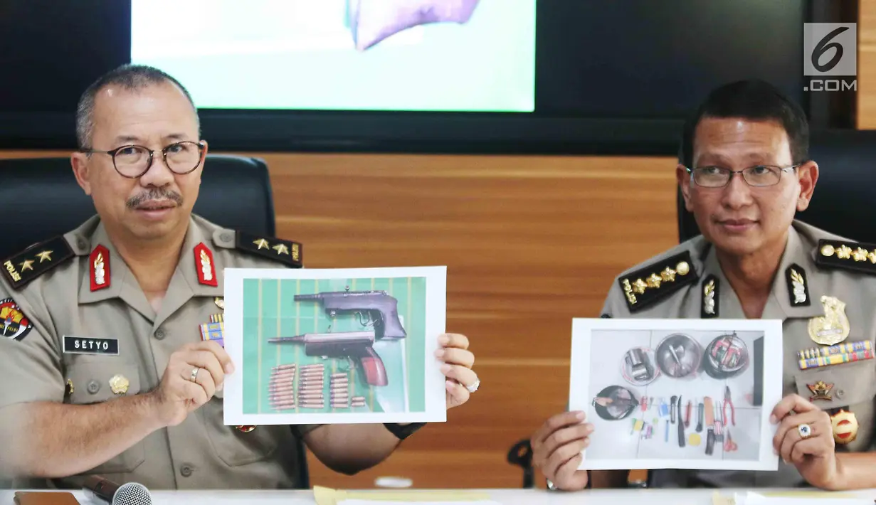 PHOTO: Ini Senjata Rakitan yang Digunakan Dua Teroris di Bima - Foto ...