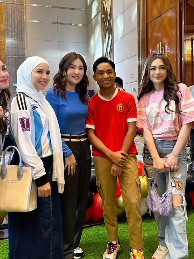 Potret Keseruan Ultah Baby L ’Levian’ Anak Lesti Kejora dan Rizky Billar yang Bertema Sepak Bola ...