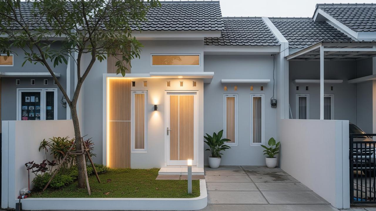 8 Contoh Rumah Minimalis 1 Lantai Untuk Keluarga Muda Budget Rp100 ...