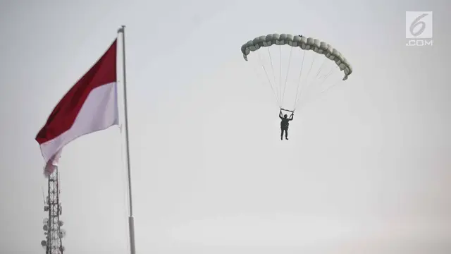 Kondisi Terkini Prajurit TNI yang Terjun Bebas Akibat Parasutnya Tidak ...