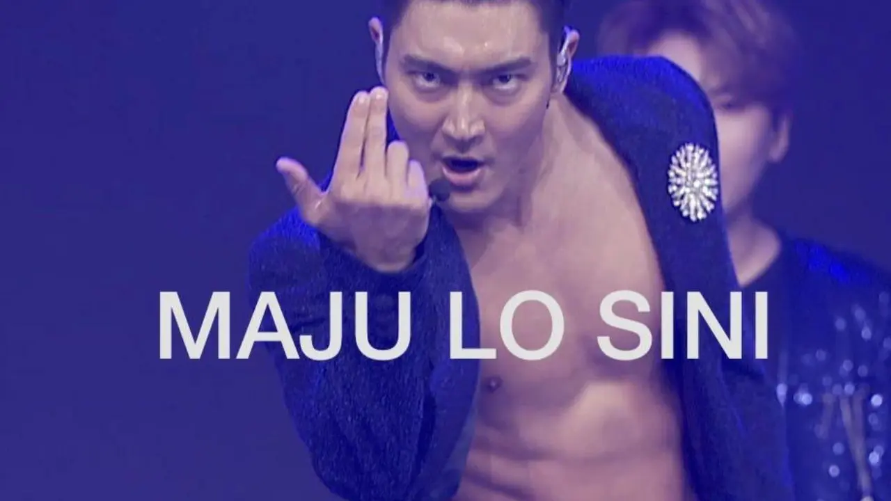 Choi Siwon Promosi Vlog Pakai Meme Bahasa Indonesia: Maju Lo Sini ...