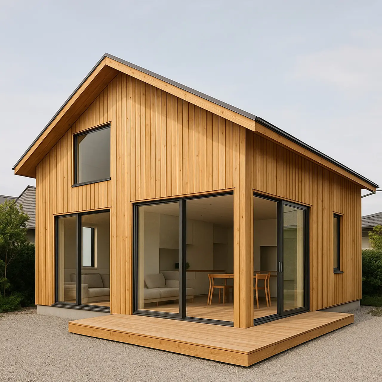 5 Desain Rumah Kayu Sederhana, Estetik dan Menyatu dengan Alam - Hot ...