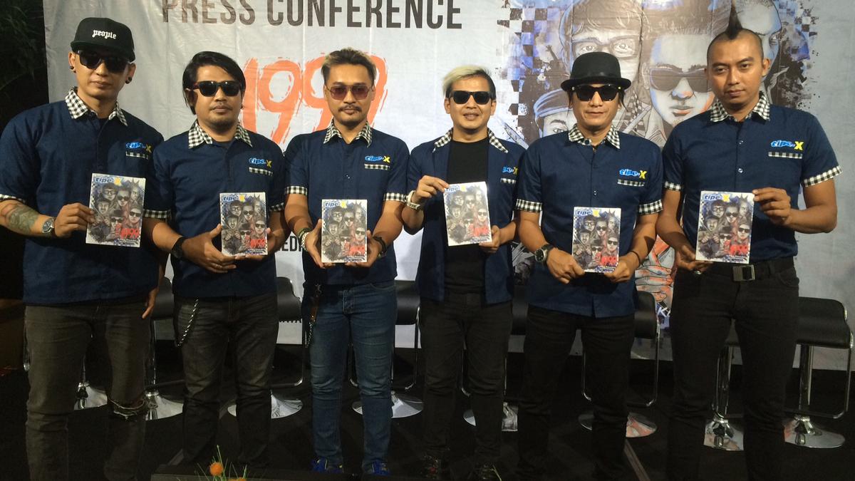Grup Band Tipe-X 'Curhat' Karier Bermusik Lewat Buku - ShowBiz Liputan6.com