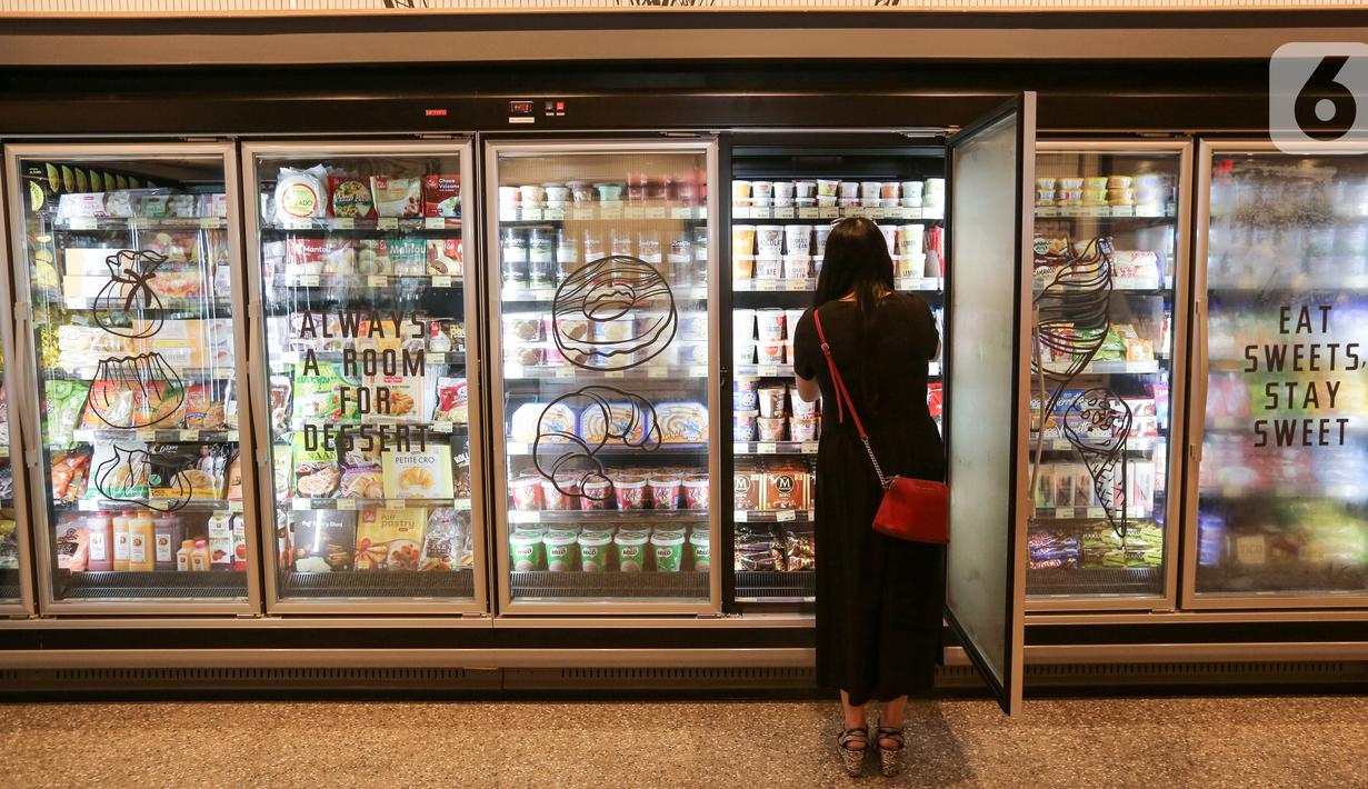 FOTO: Supermarket Premium Hadir dengan Konsep Unik - Foto Liputan6.com