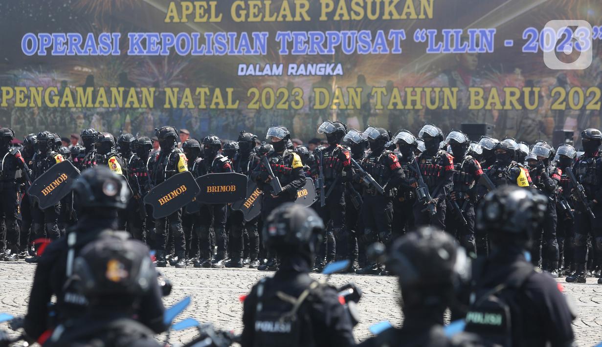 Apel Gelar Pasukan Operasi Lilin 2023 Jelang Nataru