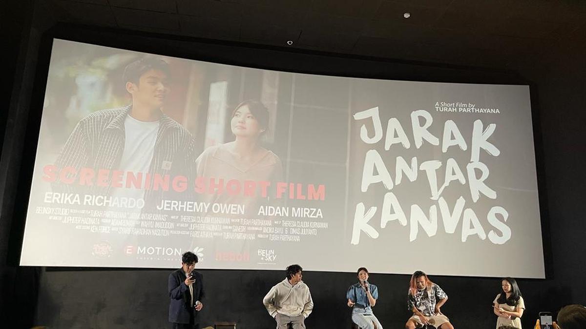Turah Parthayana Rilis Film Pendek Jarak Antar Kanvas, Dibintangi ...