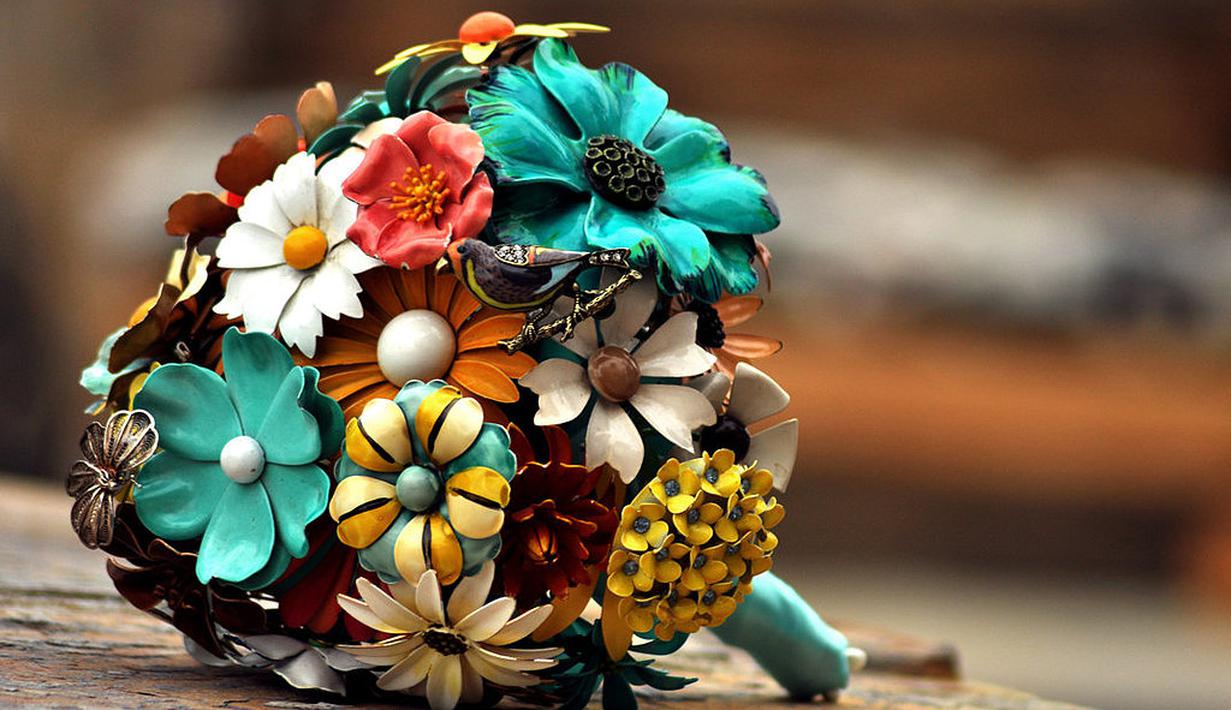 12 Ide Kreatif Alternatif Buket Bunga Tangan Untuk Wedding Makin ...