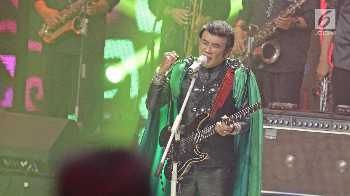 Konser Ultah Rhoma Irama Sukses Merajai Rating Televisi