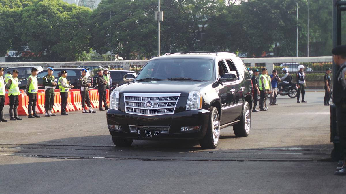 Ada 'Mobil FBI' di Pelantikan Jokowi