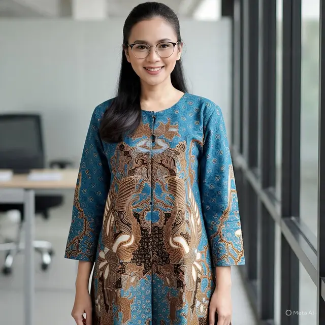 15 Model Atasan Batik Buat Kerja Terbaru 2025, Tampil Profesional dan ...