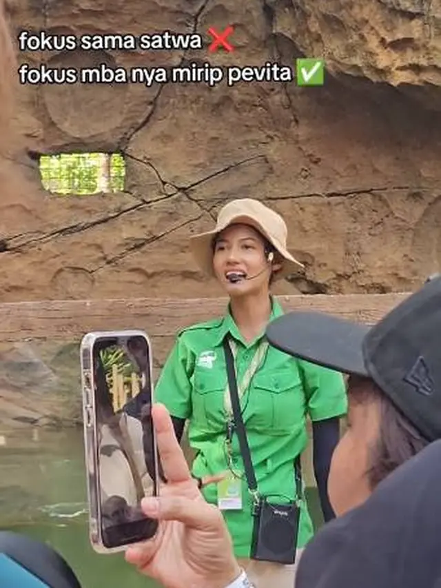 Viral Petugas Taman Safari Disebut Mirip Pevita Pearce Ini Curi ...