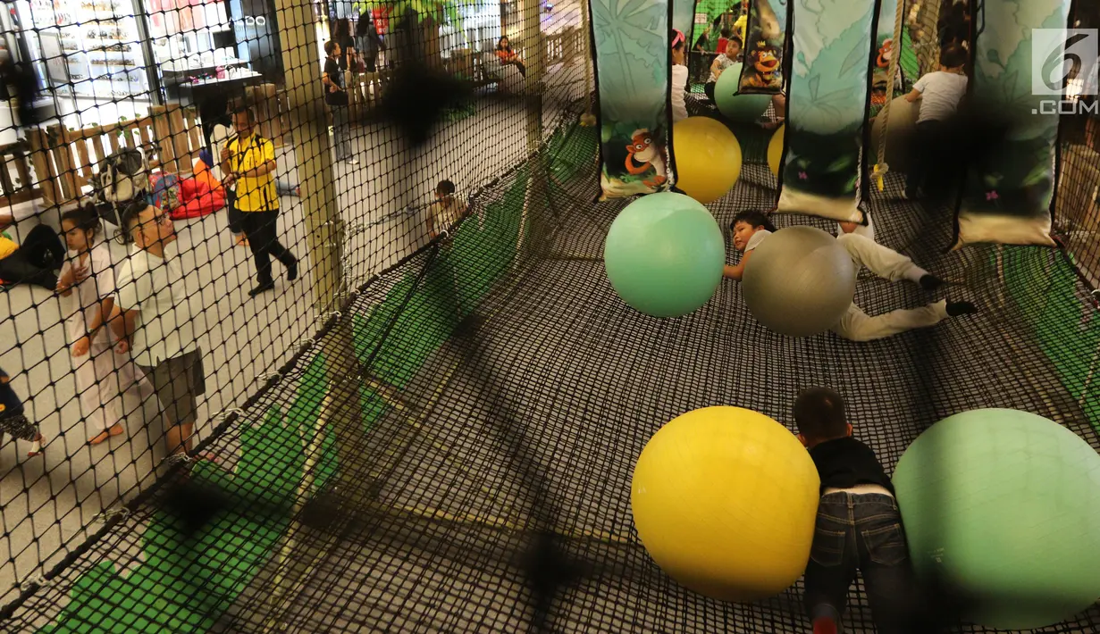 Serunya Bermain Mookiland Play Park di Musim Libur Sekolah - Foto ...