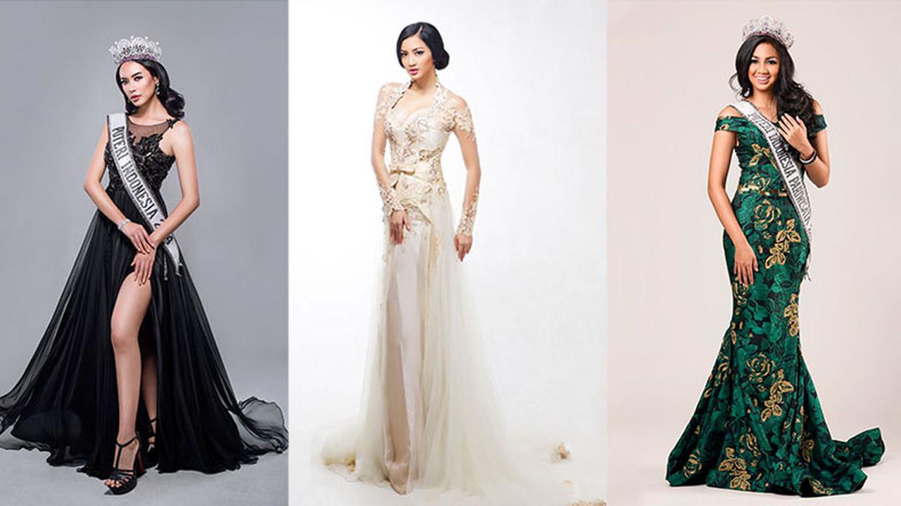 3 Puteri Indonesia 2014 Ini Kompak Raih Best National Costume
