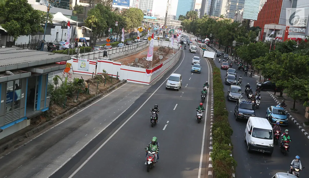 PHOTO: Pertengahan September 2017, Pemotor Dilarang Melintasi Rasuna ...