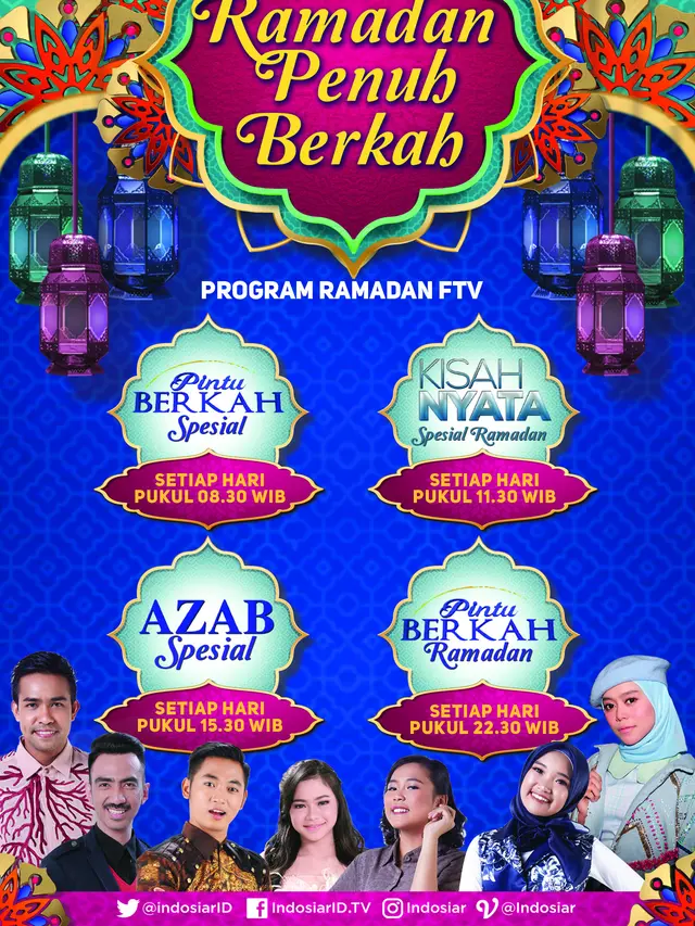 4 FTV Indosiar Spesial Ramadan Siap Temani Pemirsa Sepanjang Hari Di ...