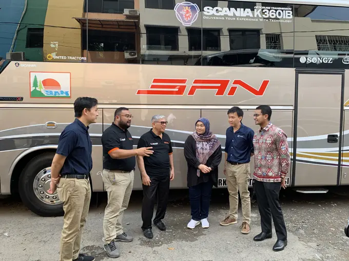 PO SAN Perkenalkan 4 Bus Baru dan Aplikasi Buzzit, Apa Kelebihannya ...