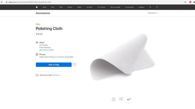 Kain Lap Apple Seharga Rp 260 Ribu Laku Keras - Tekno Liputan6.com
