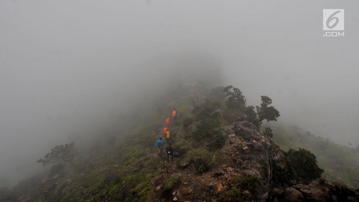 FOTO: Menjelajahi Keindahan Gunung Sumbing - Foto Liputan6.com
