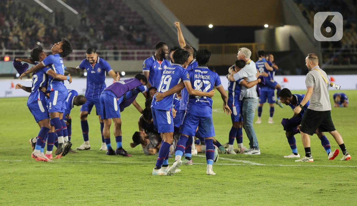 Arema FC Juara Piala Presiden 2024 Usai Kandaskan Borneo FC