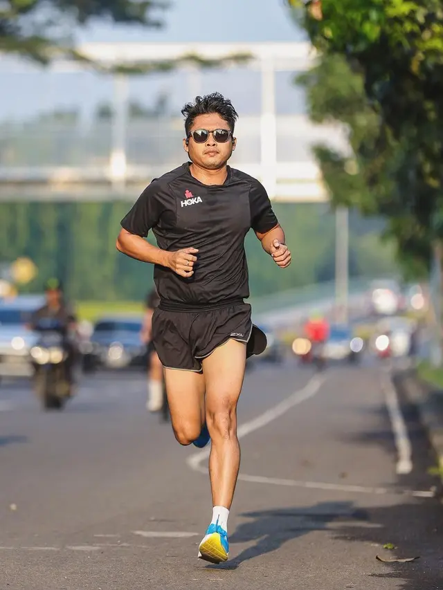 Influencer Andy Sugiyanto Berbagi Tips 7 Hari Jelang Ikut Lomba Lari, Perhatikan Gizi Hingga ...