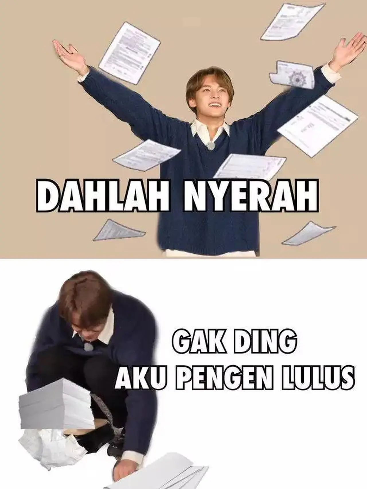 7 Meme Kocak Mahasiswa Baru Vs Mahasiswa Akhir Ini Bikin Nyengir - Hot ...