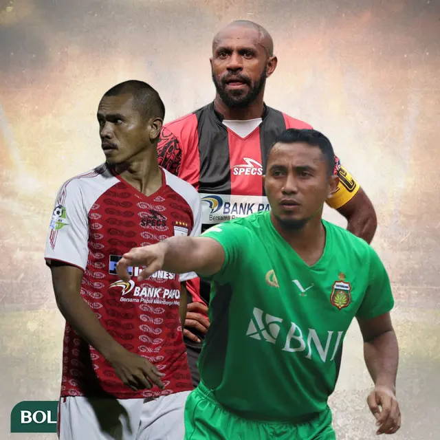 5 Pengoleksi Gelar Liga Terbanyak di Indonesia, Pemain Persipura ...