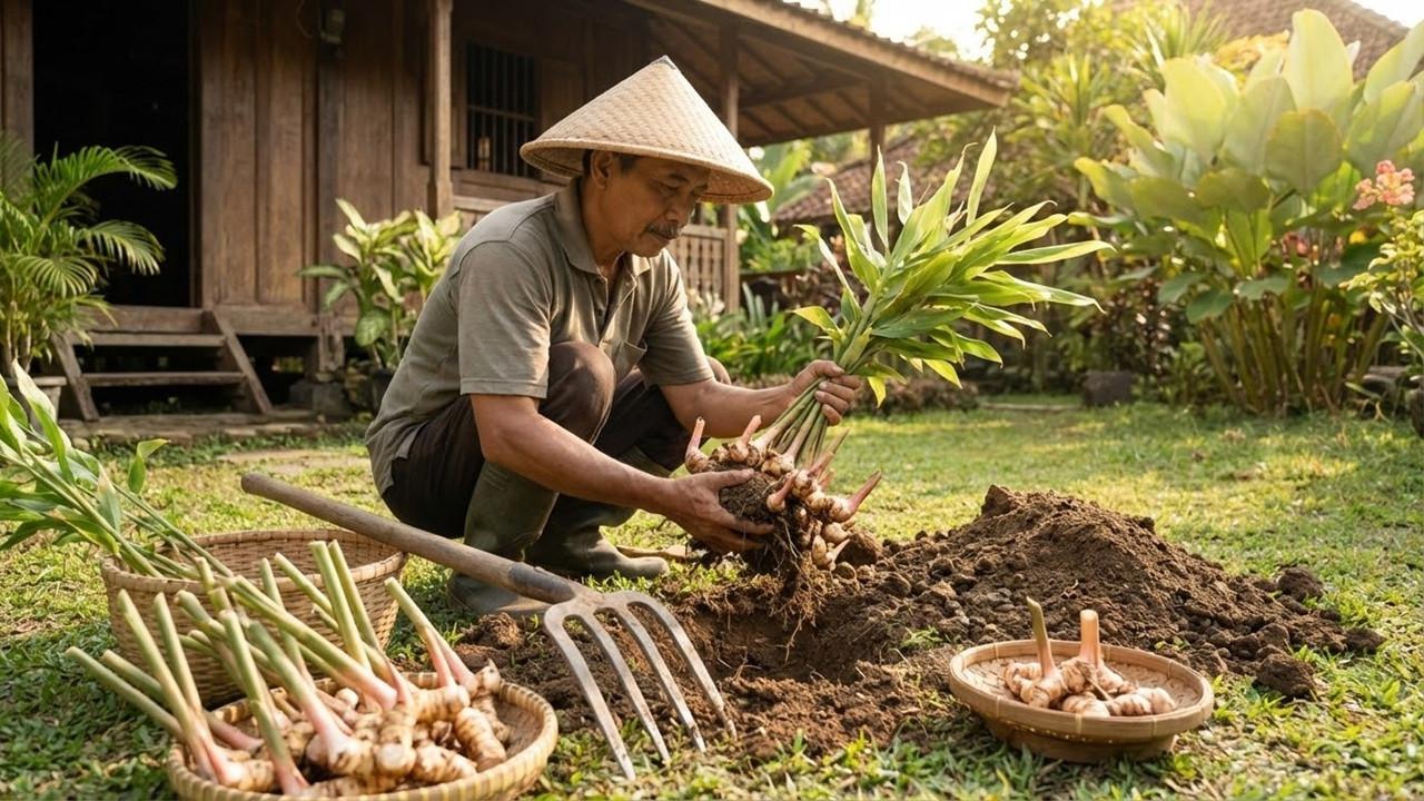 10 Jenis Tanaman Rimpang yang Paling Mudah Ditanam di Rumah, Tanam ...