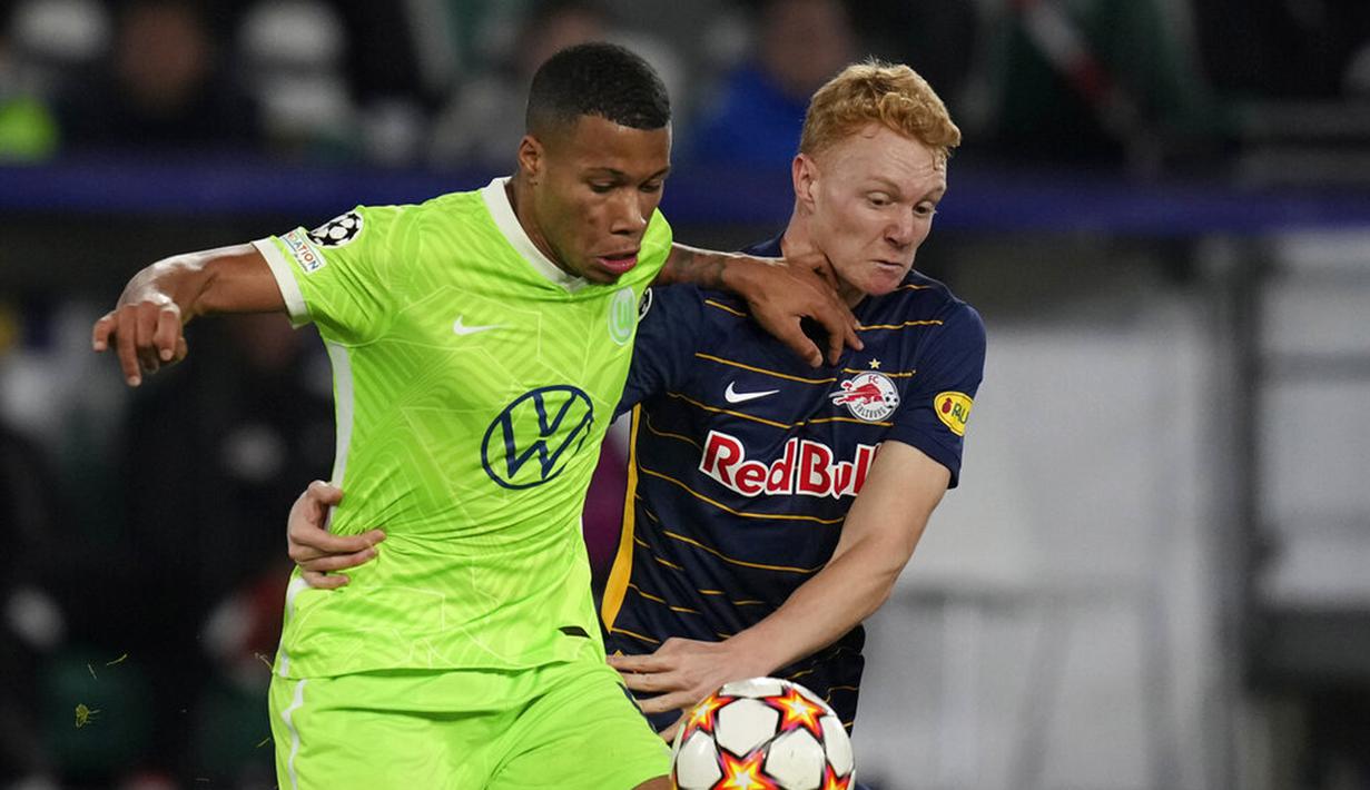 FOTO: Wolfsburg Patahkan Perlawanan Salzburg 2-1 - Foto Liputan6.com
