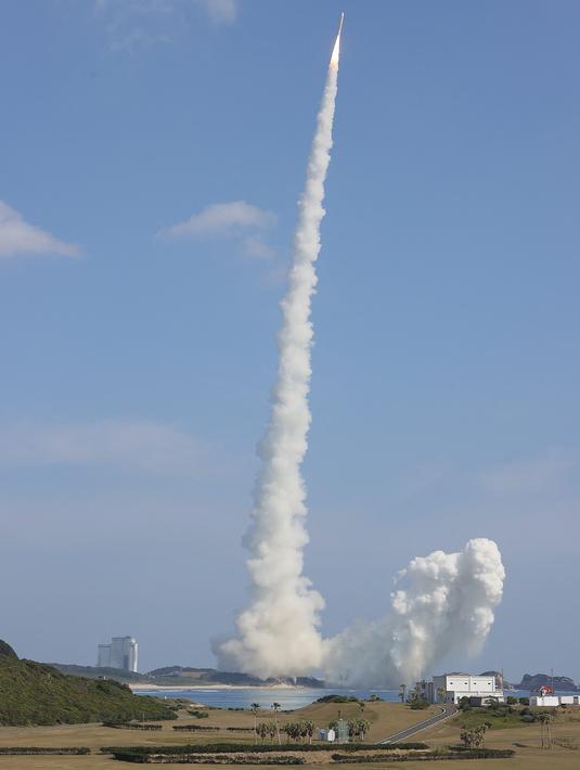 Peluncuran Roket Baru Jepang Alami Kegagalan - Foto Liputan6.com