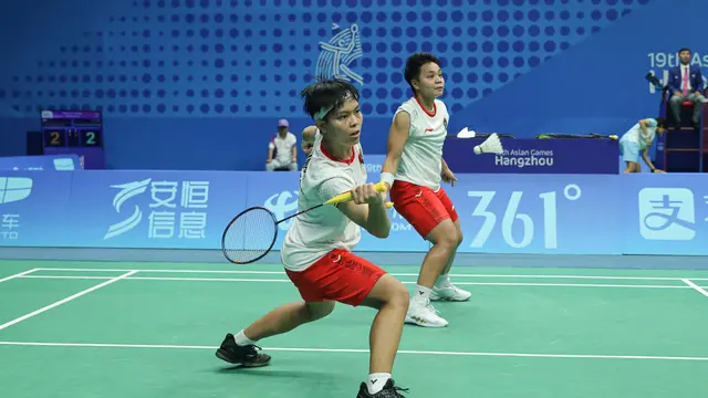 Hasil Bulu Tangkis Asian Games 2023 Rinov Pitha Kandas 3 Wakil