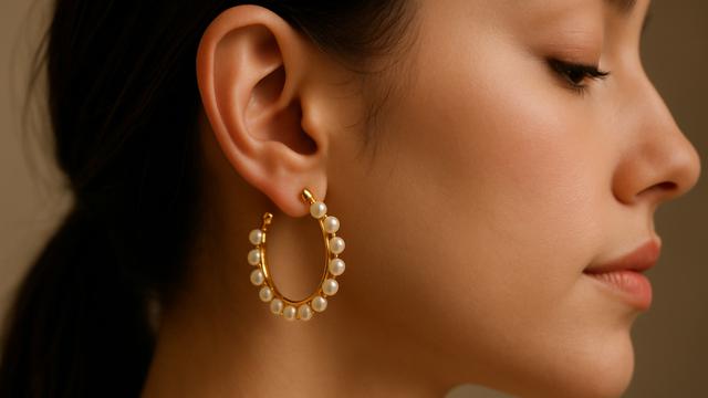 7 Anting Emas Mutiara untuk Penampilan Klasik dan Anggun di 2025