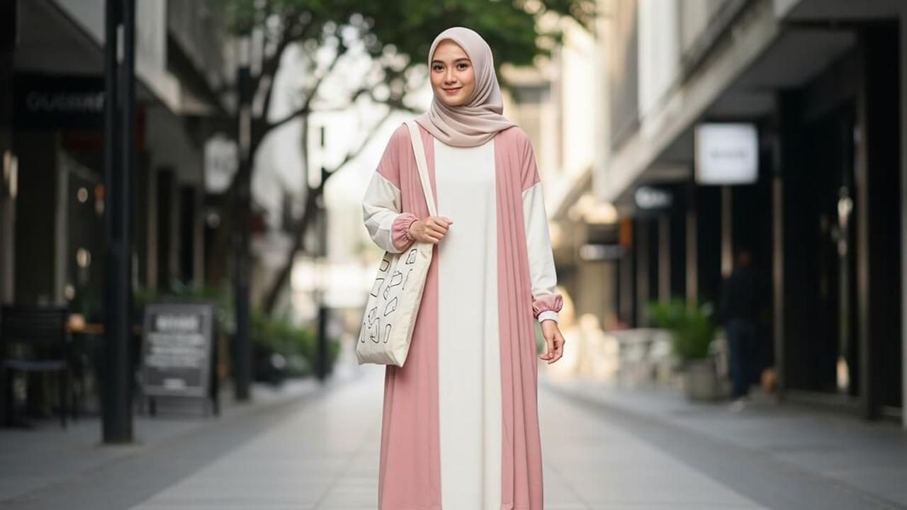 7 Model Gamis Outer 2 in 1 Terbaru 2025, Elegan & Stylish untuk Segala ...