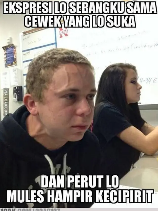6 Meme Momen Salah Tingkah di Depan Gebetan Ini Bikin Tepuk Jidat - Hot ...