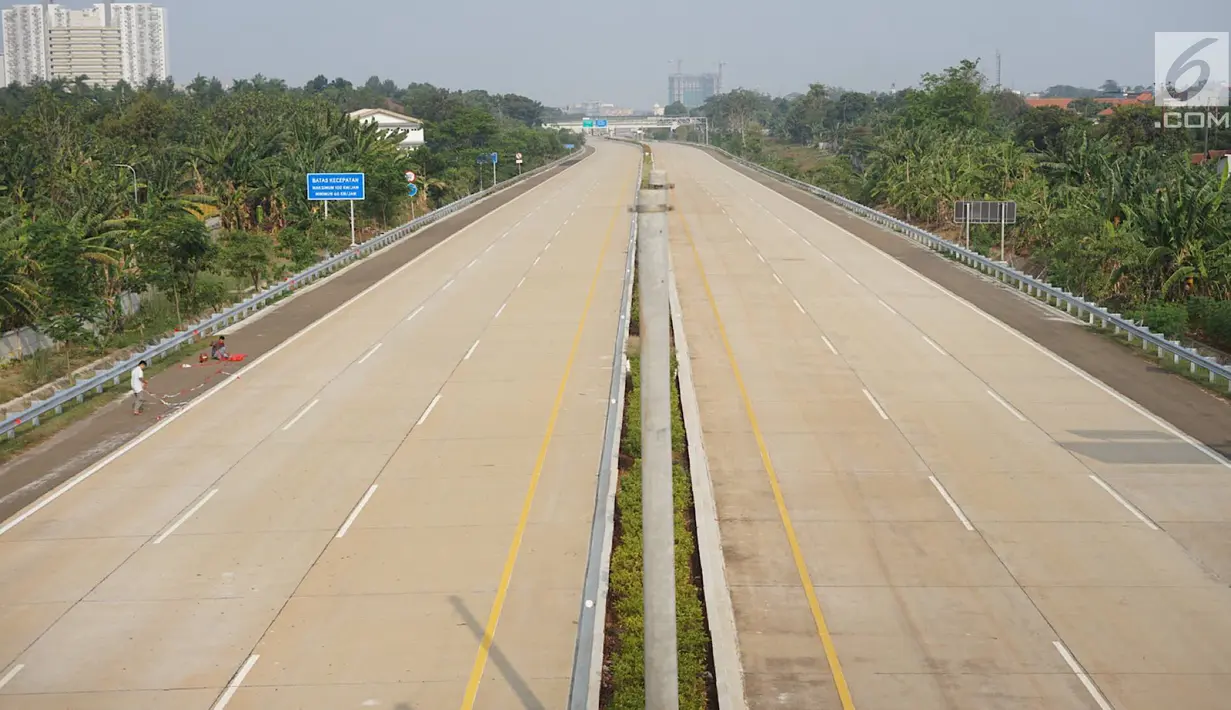 FOTO: Hore, Tol Cijago Beroperasi Akhir September 2019 - Foto Liputan6.com
