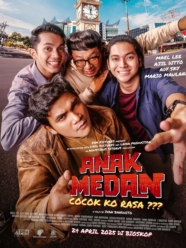 6 Fakta Film Anak Medan: Maell Lee Waswas Akting dengan Ajil Ditto, Ady Sky Ingat 8 Jam Syuting ...