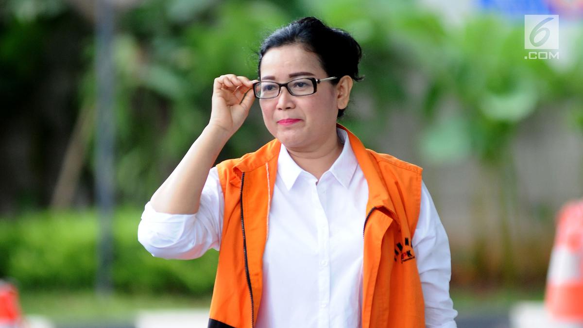 PHOTO: Miryam S Haryani Kembali Diperiksa KPK - Foto Liputan6.com