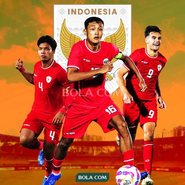 Tiga Pemain Andalan Timnas Indonesia U-20 Siap Kalahkan Iran di Piala Asia U-20 2025, Siapa Saja ...