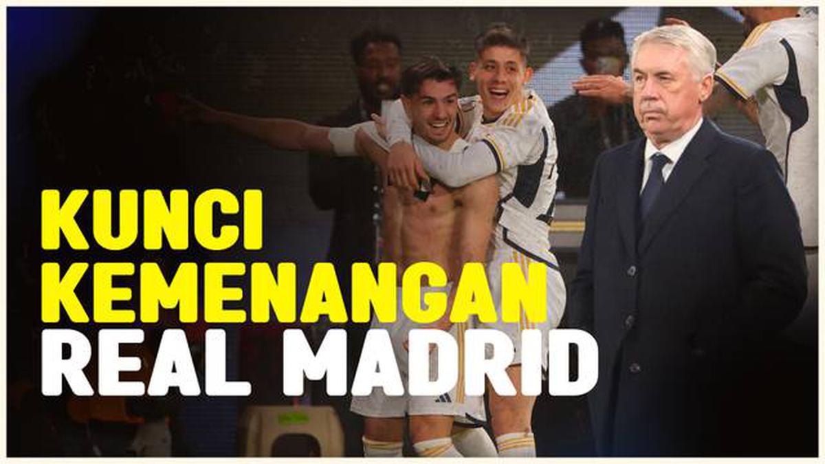 VIDEO: Carlo Ancelotti Ungkap Kunci Kemenangan Real Madrid Dalam Derbi Madrid - Spanyol Bola.com