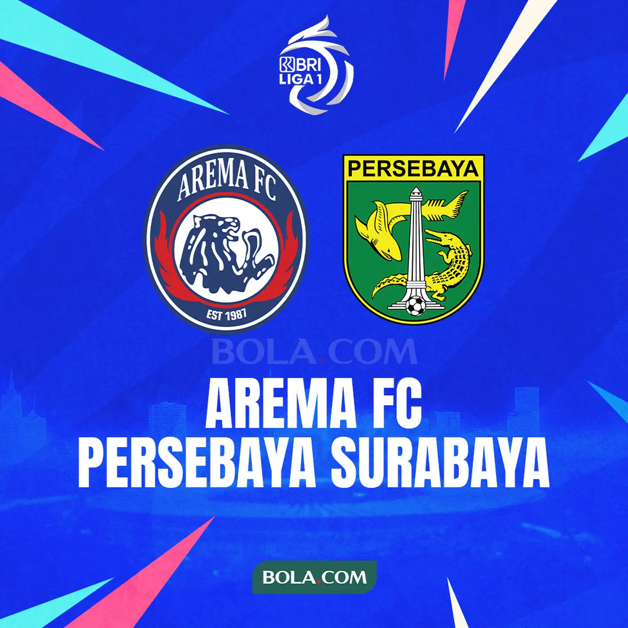 Link Live Streaming BRI Liga 1 Arema FC vs Persebaya Surabaya, Sebentar Lagi Mulai di Vidio ...