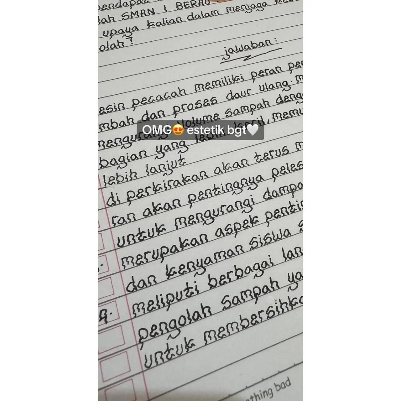 Guru Ini Bagikan Macam-macam Tulisan Tangan Muridnya, 6 Potretnya Unik ...