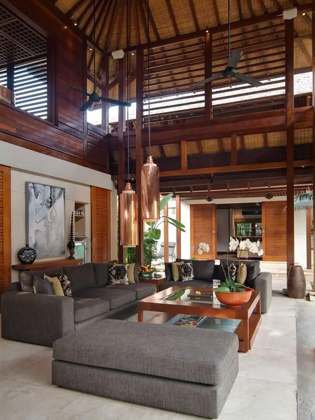 7 Inspirasi Desain Rumah Bali Modern, Nyaman Ditempati - Citizen6 ...