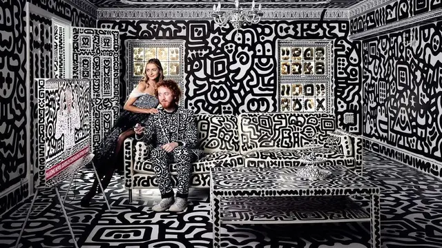 Pasangan Ini Lukis Rumah dan Perabot Bergaya Doodle, Ini 7 Potret ...