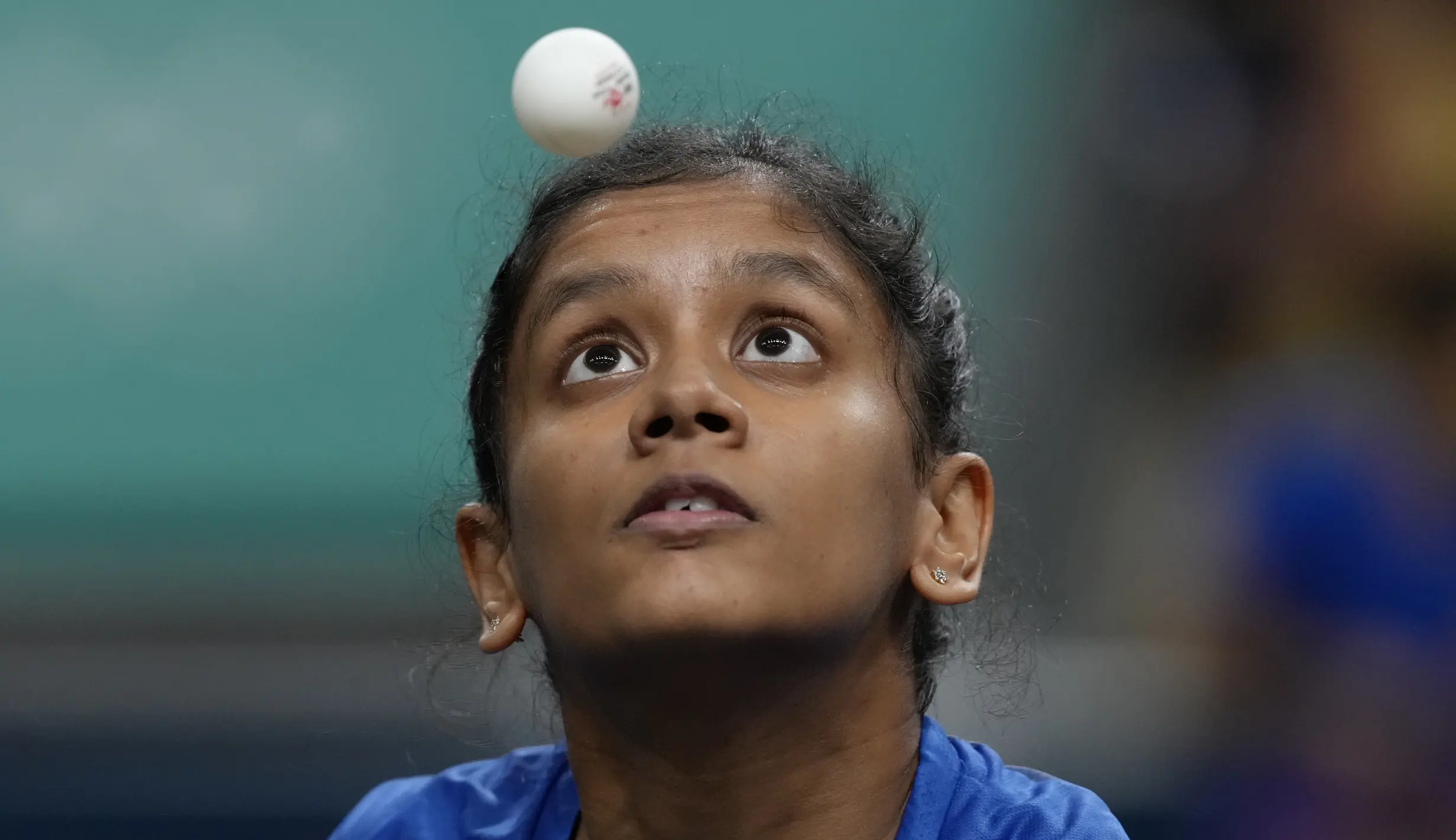 Ketika Para Atlet Tenis Meja Hanya Fokus pada Bola di Olimpiade Paris ...