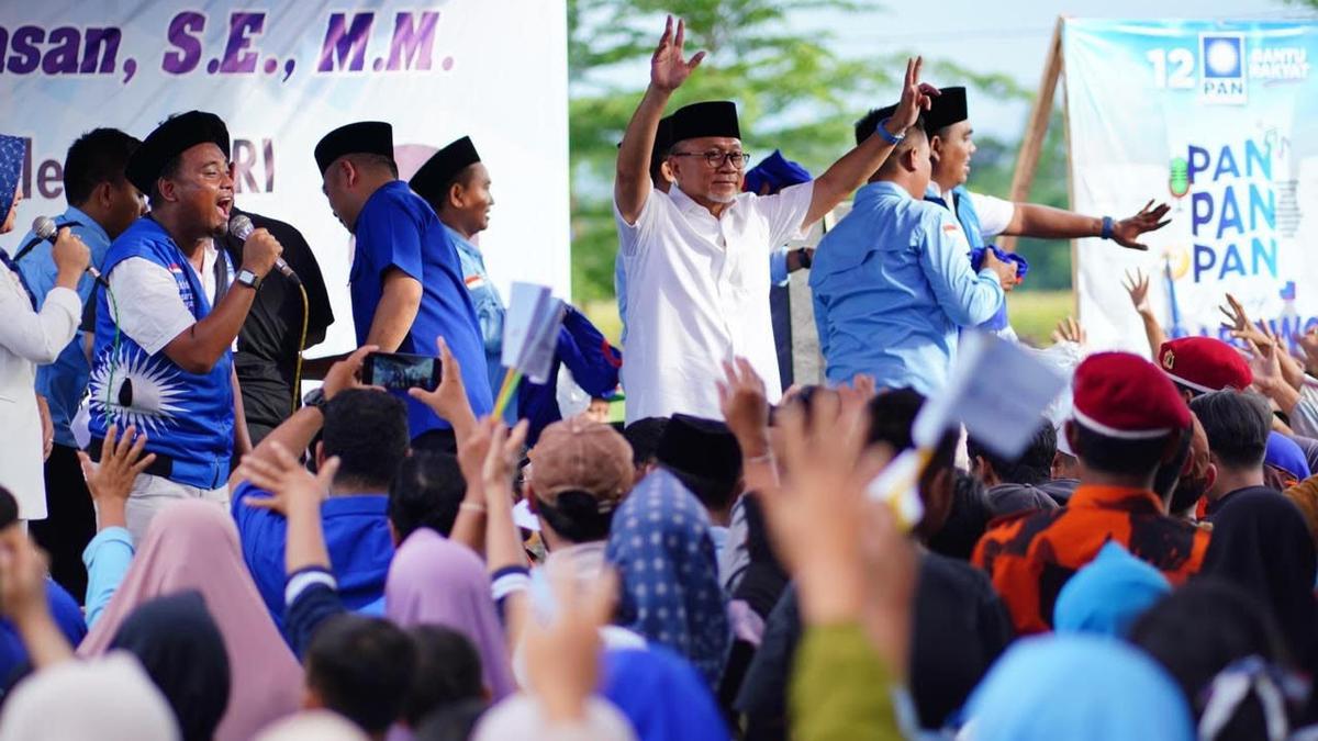 Zulhas Yakin Prabowo-Gibran Menang di Jateng - Pemilu Liputan6.com