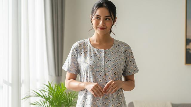 9 Model Daster Kaos Motif Bunga Simpel Tidak Norak, Nyaman Dipakai dan ...